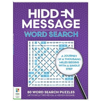Hidden Message Word Search 1 by Hinkler | Paper Plus