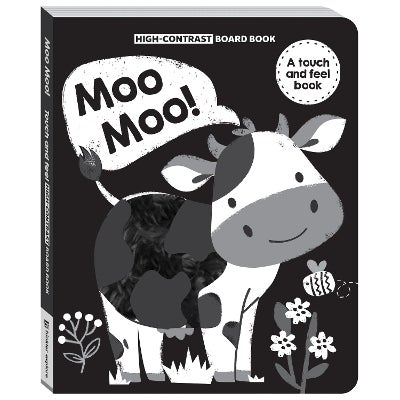 First Steps Moo Moo! Touch and Feel Board Book by Hinkler Pty Ltd ...