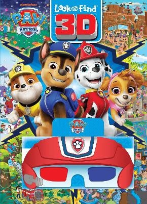 Paw Patrol Look & Find 3D by Pi Kids | Paper Plus