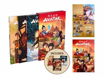 Avatar: The Last Airbender--Fire and Family Treasury Boxed Set by Faith ...