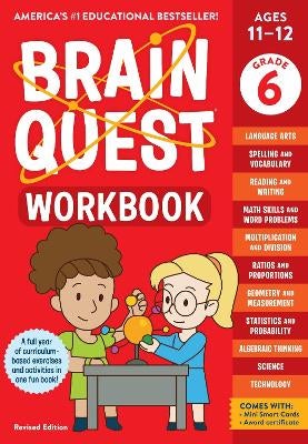 Brain Quest Workbook: 6th Grade (Revised Edition) by Persephone Walker ...