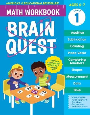 Brain Quest Math Workbook: 1st Grade by Workman Publishing | Paper Plus