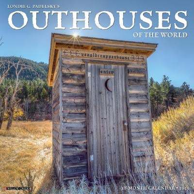 Outhouses 2025 12 X 12 Wall Calendar by Willow Creek Press | Paper Plus