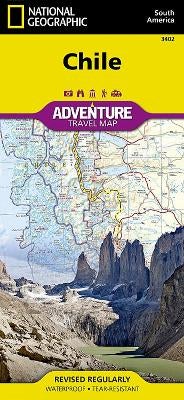Chile by National Geographic Maps | Paper Plus