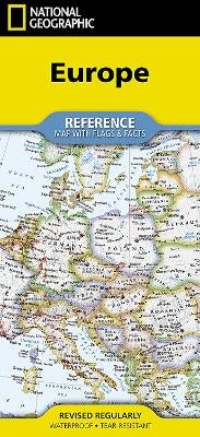 National Geographic Europe Map (Folded with Flags and Facts) by National Geographic Maps | Paper ...