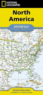North America Reference Map (Folded) by Nat Geo Maps | Paper Plus