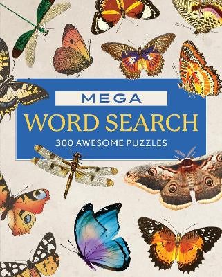 Mega Word Search by Editors of Chartwell Books | Paper Plus