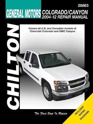 Chevrolet Colorado/GMC Canyon (Chilton) by Haynes Publishing | Paper Plus