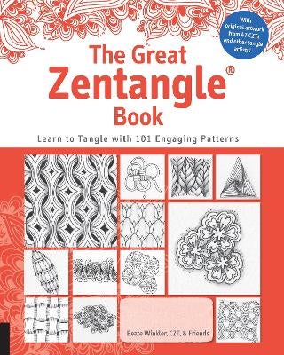 The Great Zentangle Book by Beate Winkler | Paper Plus