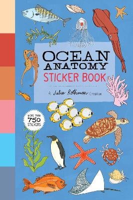 Ocean Anatomy Sticker Book by Julia Rothman | Paper Plus