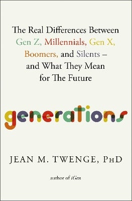 Generations by Jean M. Twenge | Paper Plus
