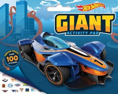 Hot Wheels: Giant Activity Pad (Mattel) by Scholastic Australia Pty Ltd ...
