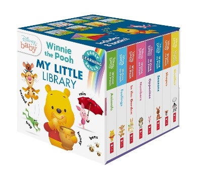 Winnie The Pooh: My Little 8-Book Library Cube (Disney Baby) by Disney ...