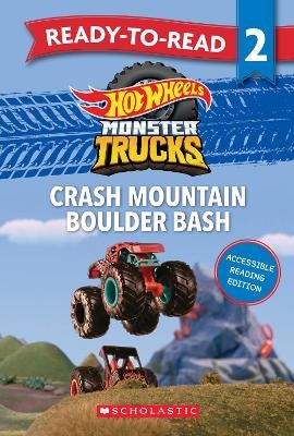 Hot Wheels Monster Trucks: Crash Mountain Boulder Bash - Ready-to-Read ...