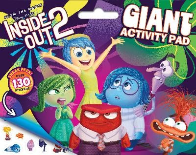 Inside Out 2: Giant Activity Pad (Disney Pixar) by Scholastic | Paper Plus