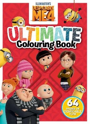 Despicable Me 4: Ultimate Colouring Book (Universal) by Scholastic ...