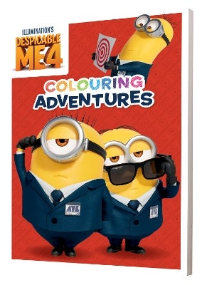 Despicable Me 4: Colouring Adventures by Scholastic | Paper Plus