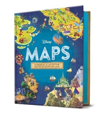 Disney Maps by Disney Licensed Publishing | Paper Plus