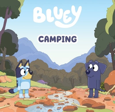 Bluey Camping by Bluey | Paper Plus