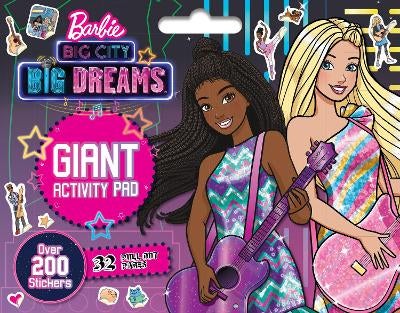 Barbie: Big City, Big Dreams: Giant Activity Pad (Mattel) by Scholastic ...