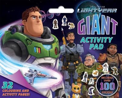 Lightyear: Giant Activity Pad (Disney Pixar) by Disney Licensed ...