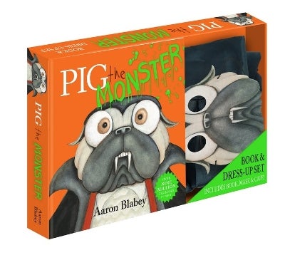 Pig the Monster (Book & Dress-Up Set) by Aaron Blabey | Paper Plus