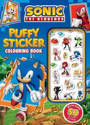 Sonic the Hedgehog: Puffy Sticker Colouring Book (Sega) by Scholastic ...