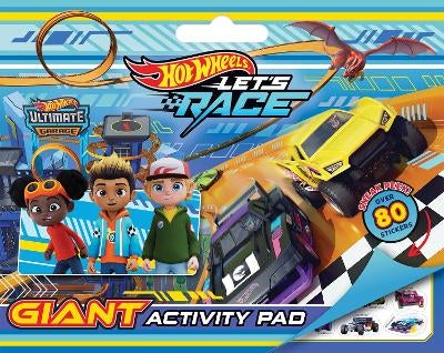 Hot Wheels Let's Race: Giant Activity Pad (Mattel) by Scholastic ...