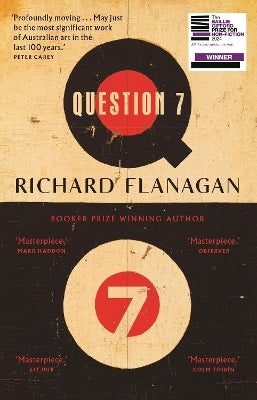 Question 7 by Richard Flanagan | Paper Plus