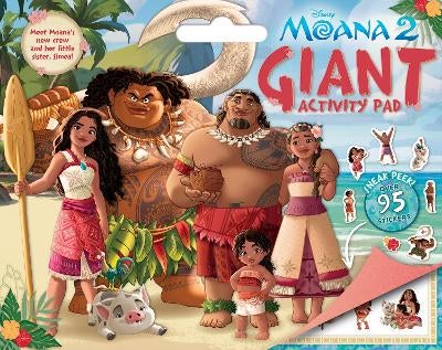 Moana 2: Giant Activity Pad (Disney) by Disney Licensed Publishing ...