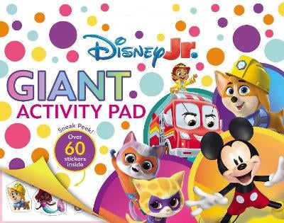 Disney Junior: Giant Activity Pad by Disney Licensed Publishing | Paper ...