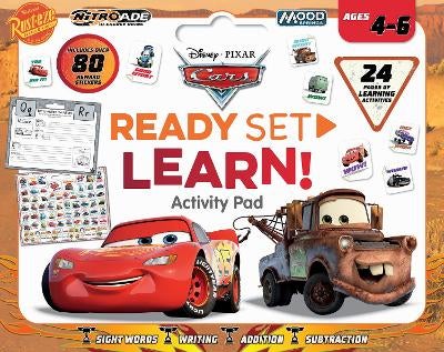 Cars: Ready Set Learn! Activity Pad (Disney Pixar: Ages 4-6 Years) by ...