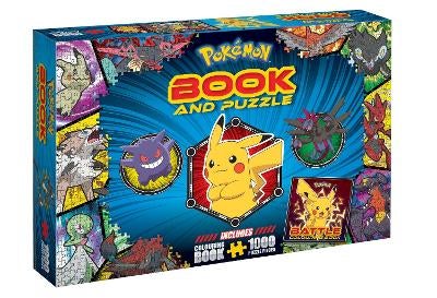 Pokemon: Adult Book and Puzzle (1000 Pieces) by Scholastic Australia ...