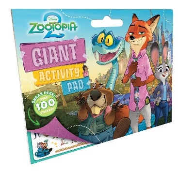 Zootopia 2: Giant Activity Pad (Disney) by Disney | Paper Plus