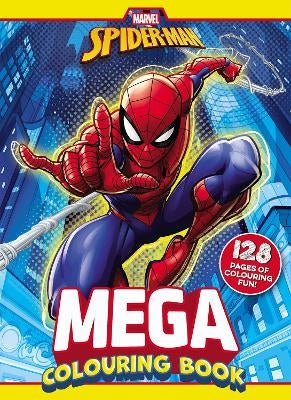 Spider-Man: Mega Colouring Book by Marvel | Paper Plus