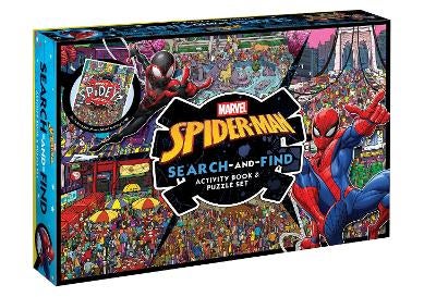Spider-Man: Search-and-Find Activity Book and Puzzle Set (Marvel: 200 ...