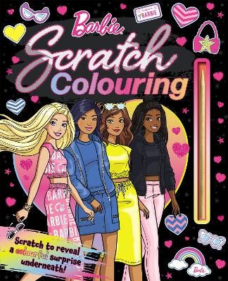 Barbie: Scratch Colouring by Mattel | Paper Plus