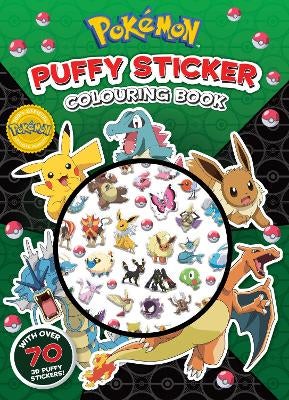 Pokemon: Puffy Sticker Colouring Book (Starring Legends) by Scholastic ...