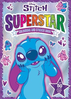 Stitch: Superstar Colouring and Sticker Book by Disney | Paper Plus