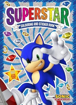 Sonic the Hedgehog: Superstar Colouring and Sticker Book by Sega ...