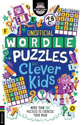 Wordle Puzzles for Clever Kids by Sarah Khan | Paper Plus