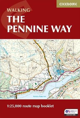 Walking the Pennine Way Map Booklet by Paddy Dillon | Paper Plus
