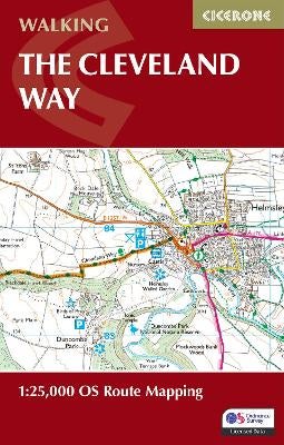 The Cleveland Way Map Booklet by Paddy Dillon | Paper Plus