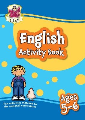 English Activity Book for Ages 5-6 (Year 1) by CGP Books | Paper Plus