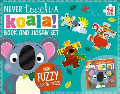 Never Touch a Koala Book and Touch and Feel Jigsaw Boxset by Rosie ...