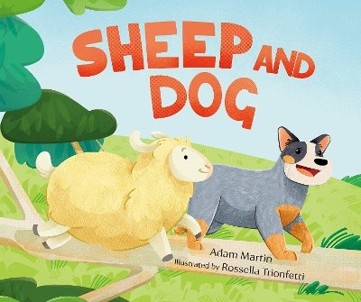 Sheep and Dog by Adam Martin | Paper Plus
