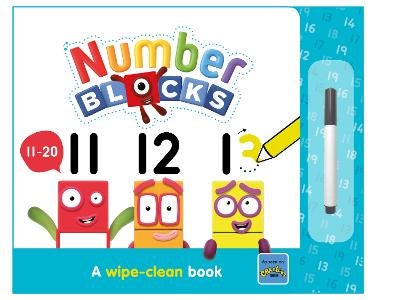 Numberblocks 11-20: A Wipe-Clean Book by Numberblocks, Sweet Cherry ...