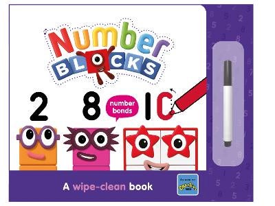 Numberblocks Number Bonds: A Wipe-Clean Book by Numberblocks, Sweet ...