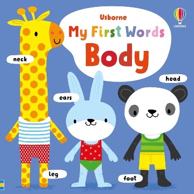 My First Words Body by Fiona Watt | Paper Plus