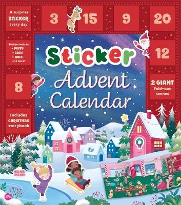 Sticker Advent Calendar by Igloo Books Ltd, Sparkpool | Paper Plus
